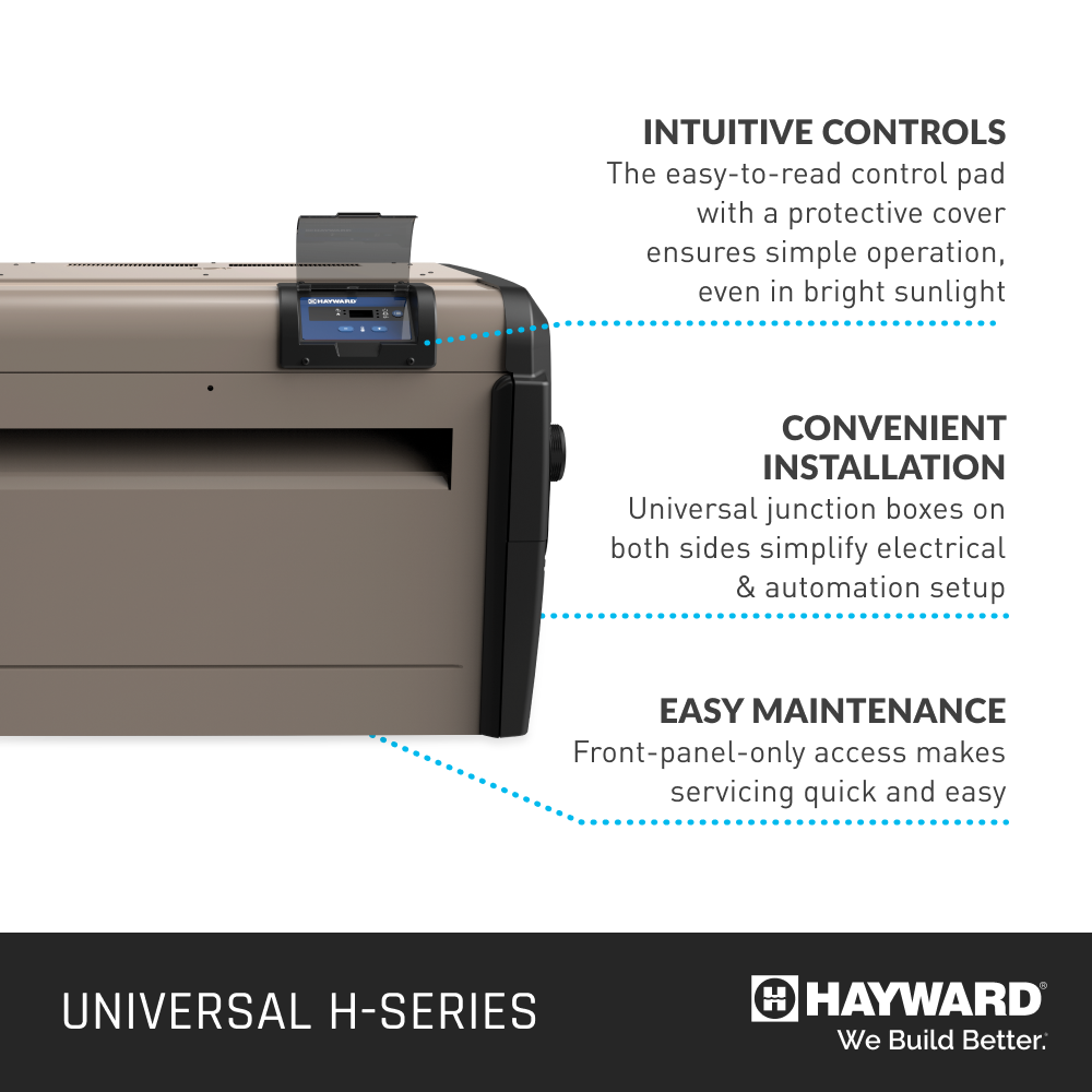 Universal H-Series Heater 400,000 BTU - Natural Gas, Low NOx (Open Line)